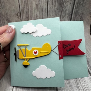 So Happy to Know You Plane Z-card Blank Notecard, Greetings Card ...