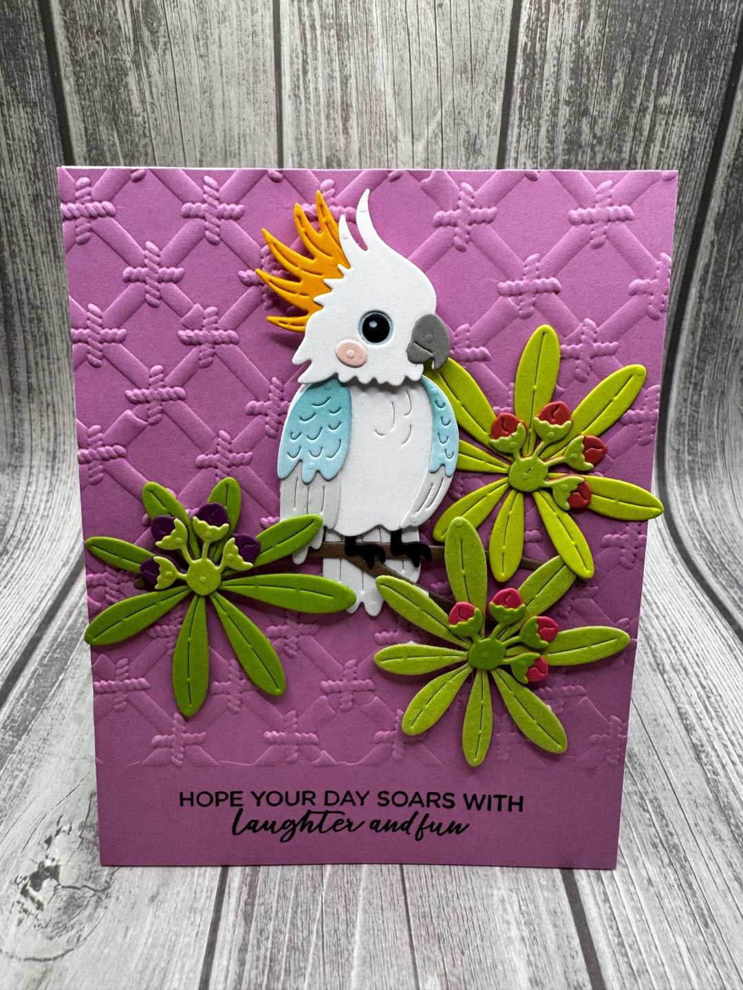 Cockatiel Bird - Blank Notecard, Greetings Card, Handmade Card - Etsy