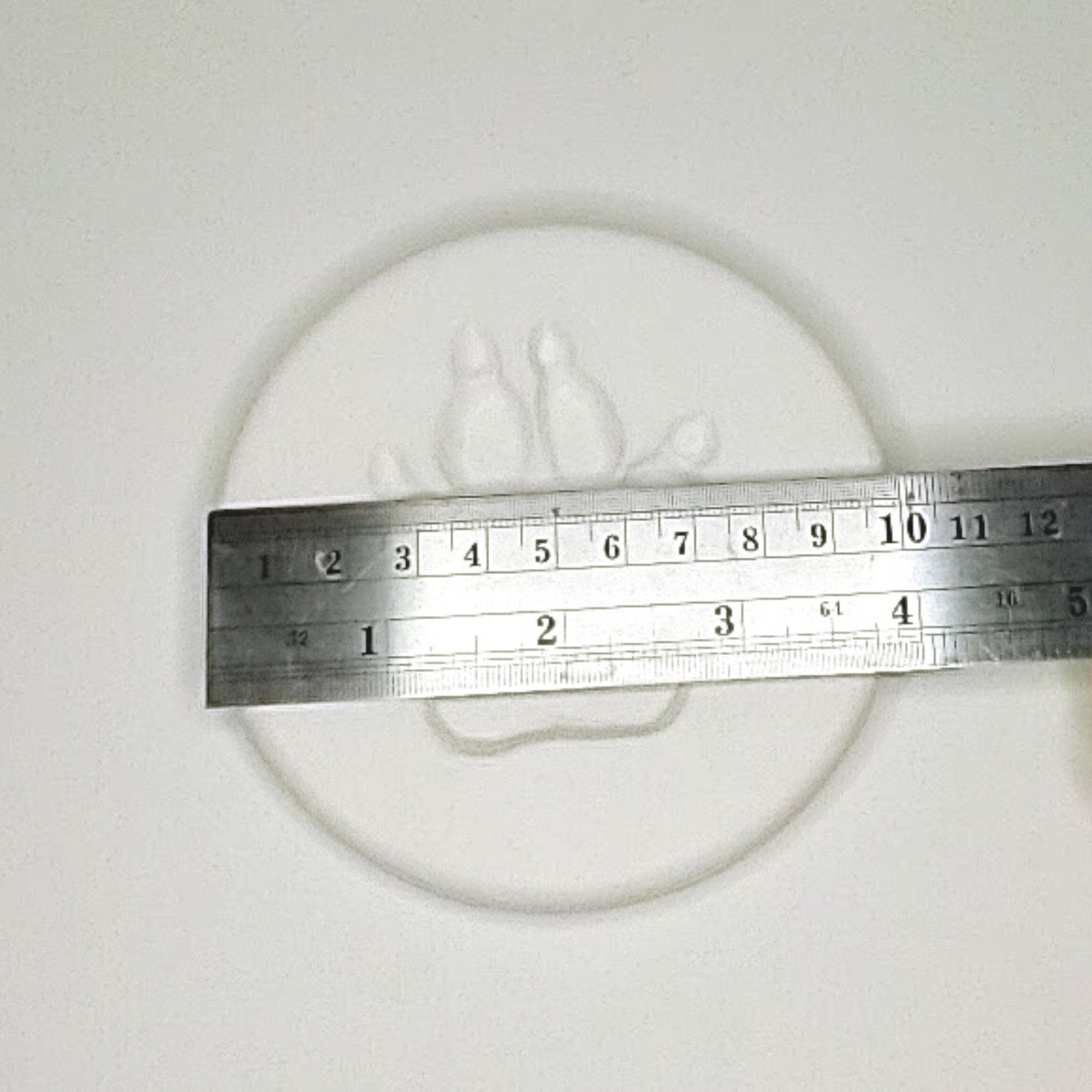 Paw Print Bottle Bottom Glass Fusing Mold - Etsy