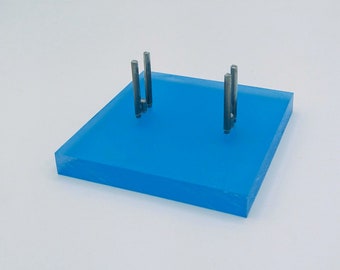 Champagne Fused Glass Display Stand Small - Etsy