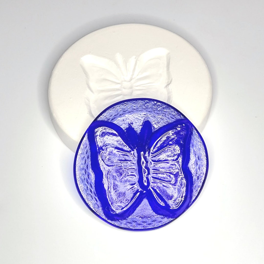 Butterfly Bottle Bottom Glass Fusing Mold - Etsy
