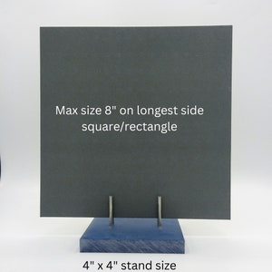 Aqua Wire Fused Glass Display Stand - Small - Etsy