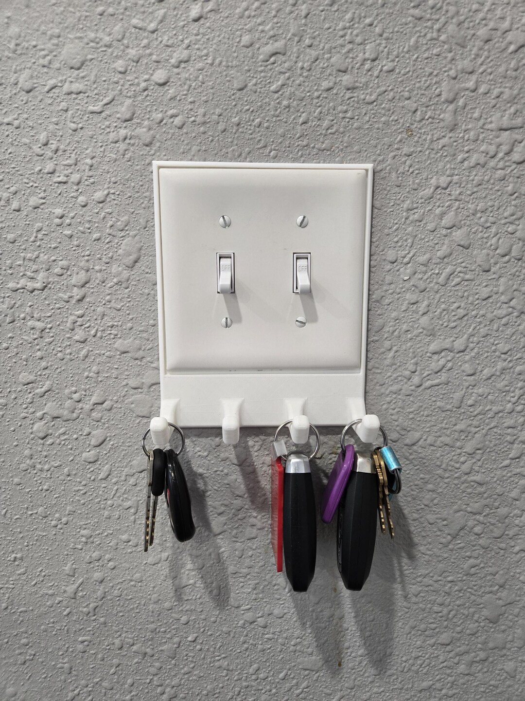 Light Switch Key and Accessory Holder - Etsy