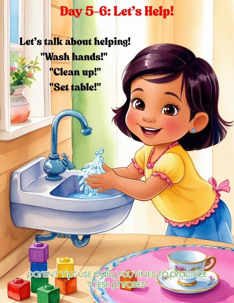 Toddler Two-word Phrases Printable | Speech Development Book (PDF ...