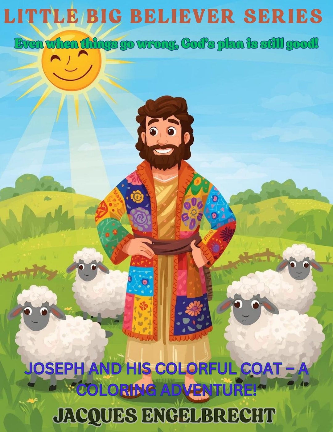 Joseph and His Coat of Many Colors: Bible Coloring Book | Fun Christian ...