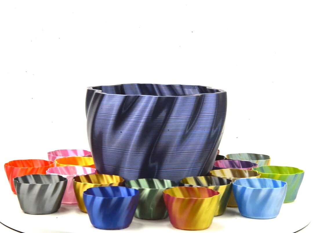 Spiral Plant Pot: Modern Home Decor Vase, USA Made - Etsy