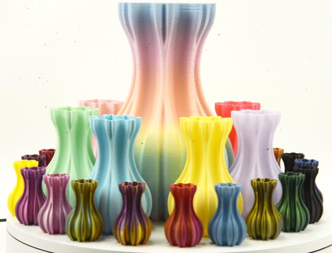Castle Vase, 3D Printed Decor, Available in 70+ Colors, USA Made - Etsy