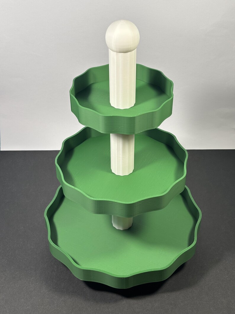 Snack/candy Tower STL File - Elegant 3-tier Stand for Sweets, Fruits ...