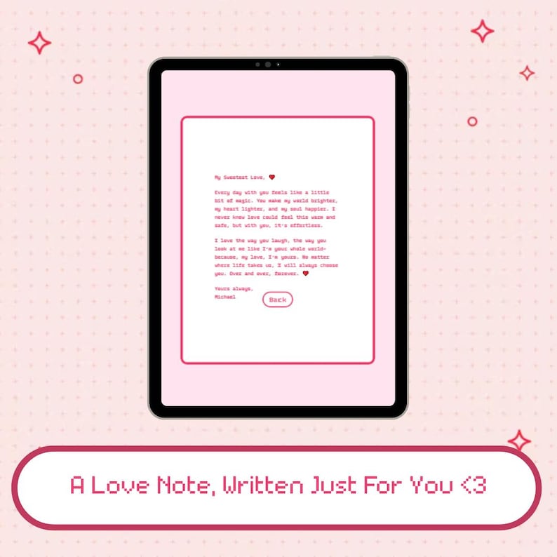 Animated Digital Love Letter With Photos: Virtual Gift (instant ...
