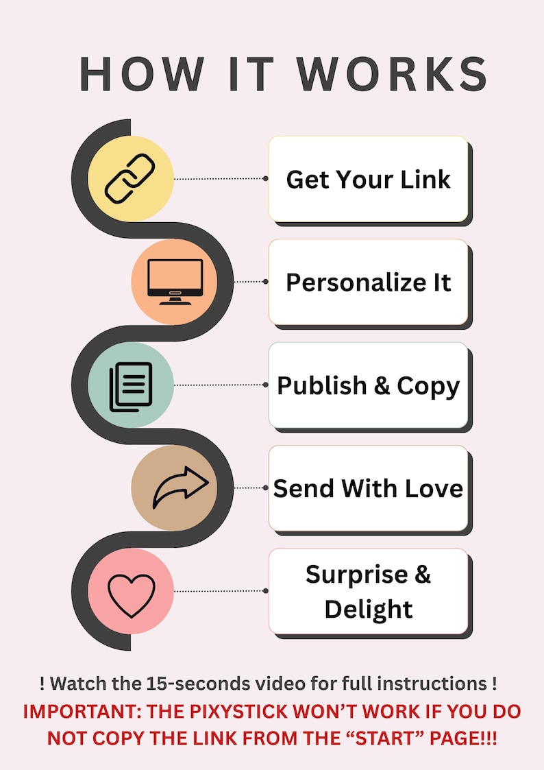 Pixystick | Digital Love Letter | Romantic Long Distance Gift ...