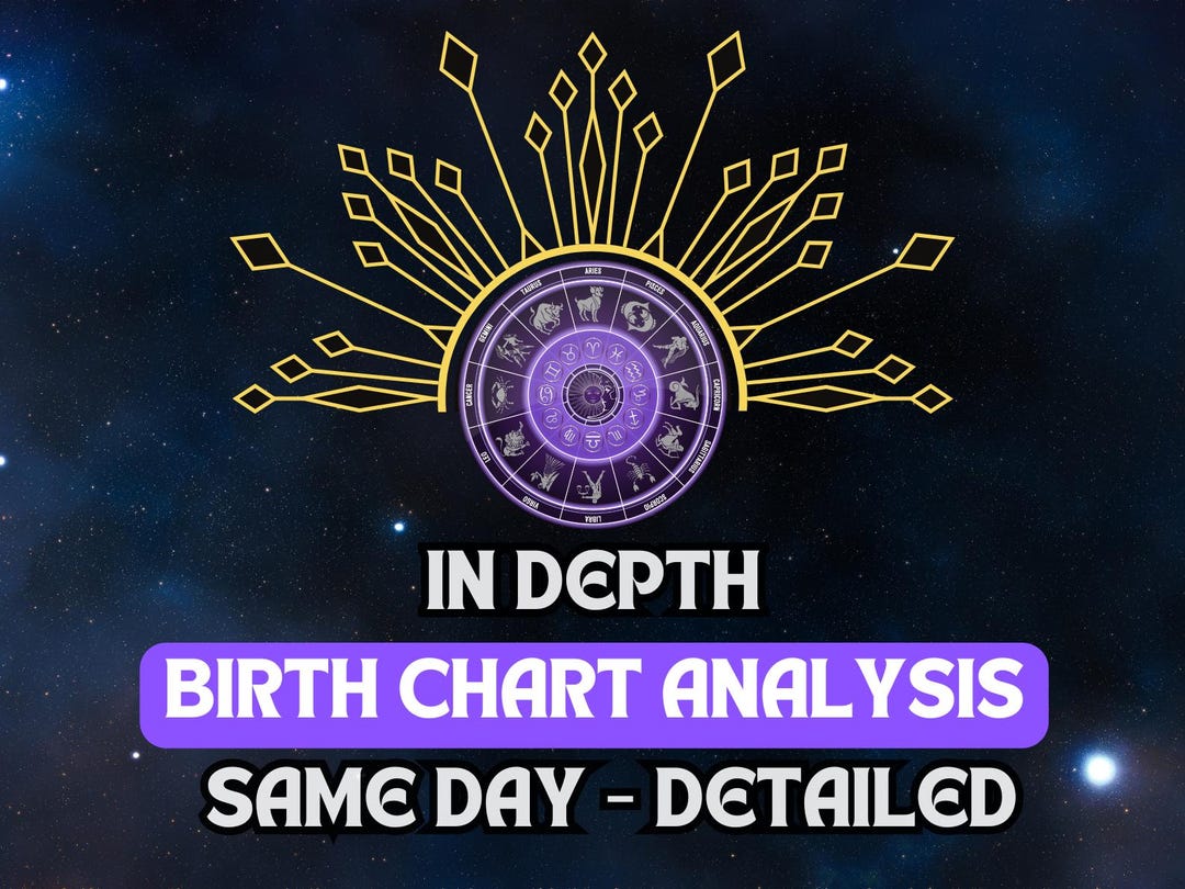 Birth Chart Analysis | Detailed Astrology Insights | Same Day Natal ...