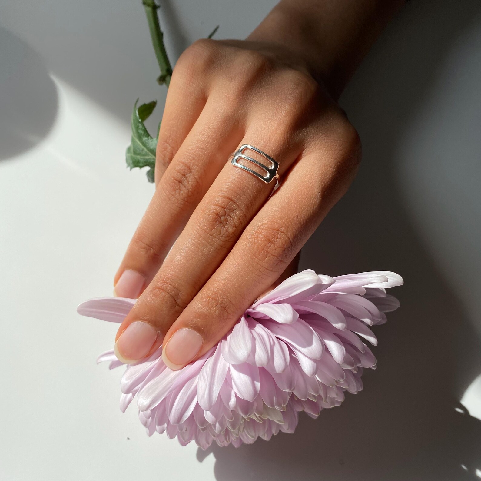 COLUMN - Handmade Ancient Architectural Inspired Cast Ring in Brass ...