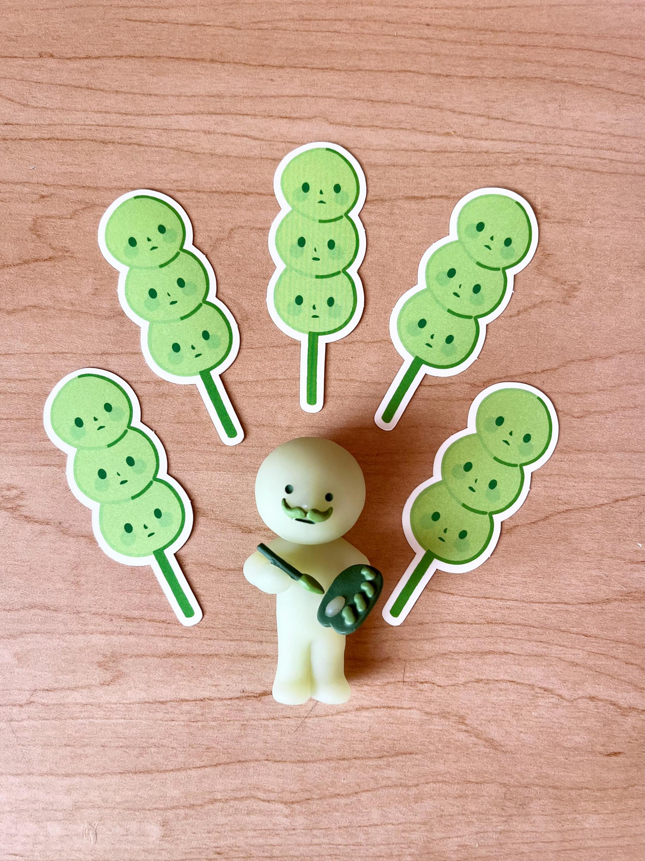 Smiski Dango Sticker | Diecut, Matte, Vinyl, Stickers, Stationery ...