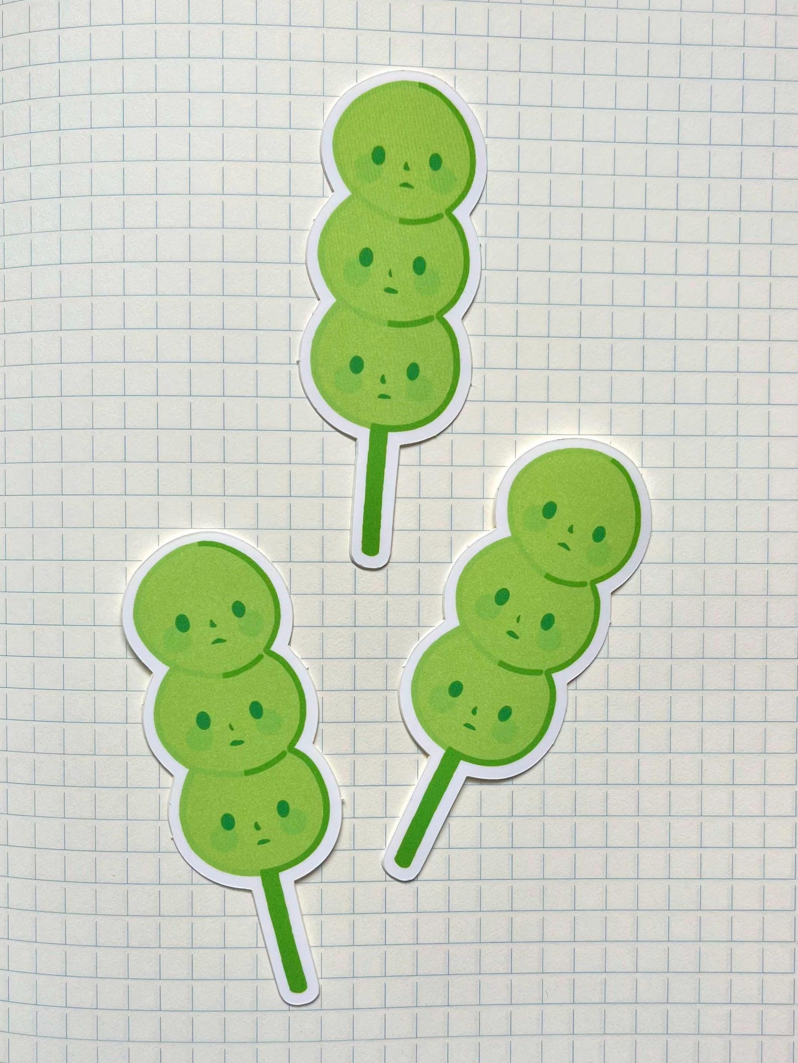 Smiski Dango Sticker | Diecut, Matte, Vinyl, Stickers, Stationery ...