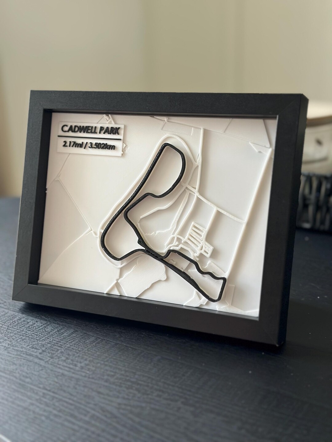 Cadwell Park 3D Printed Track Map -circuit Racing F1 Motogp Motorsport ...