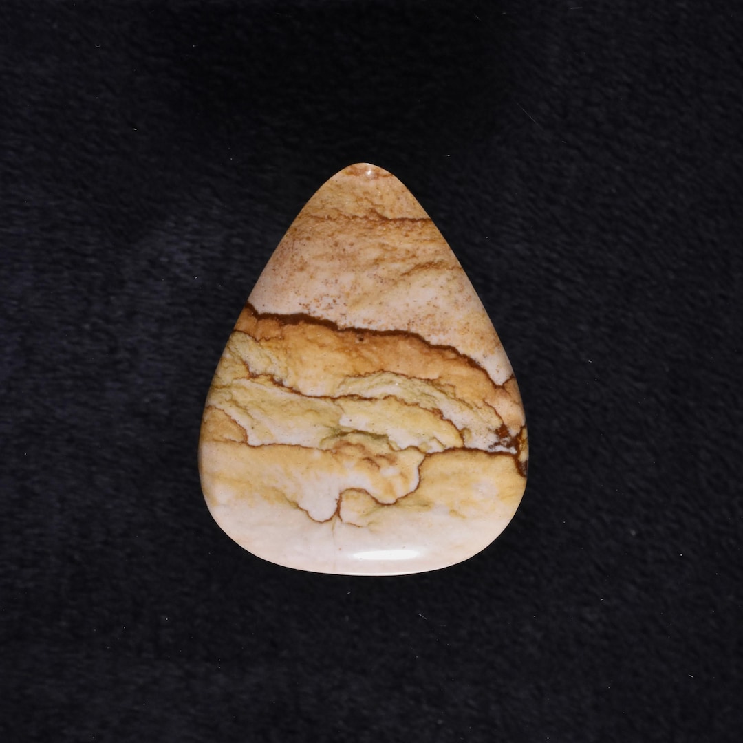 Chicken Track Picture Jasper Cabochon 9701 - Etsy