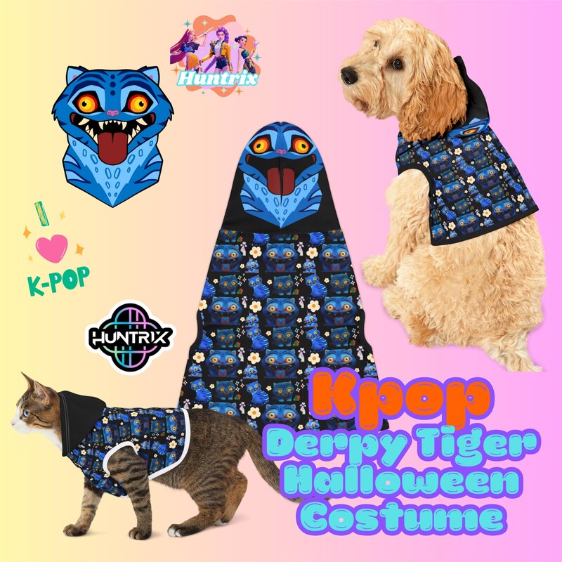 Derpy Tiger Kpop Demon Hunters Shoes - Etsy UK