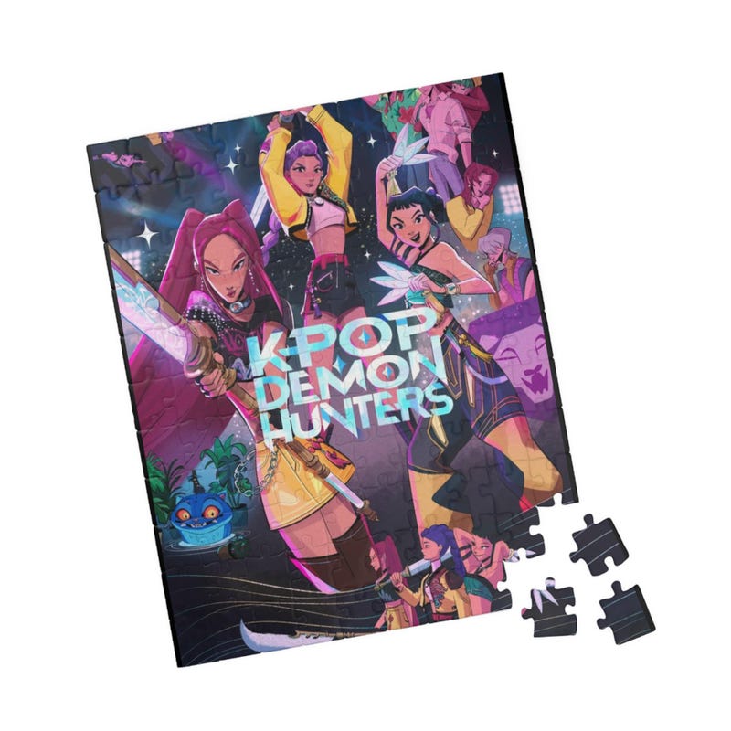 Kpop Demon Hunters Puzzle - Etsy