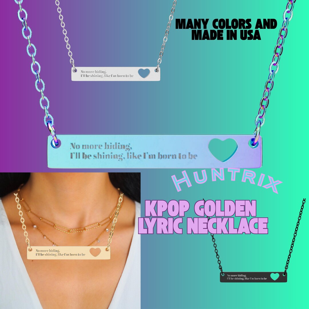 Lyrics Pendant 3zeilig Stainless Steel With Laser