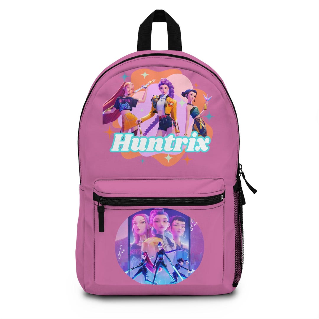 Huntrix Kpop Demon Hunters Back to School Backpack - Etsy New Zealand