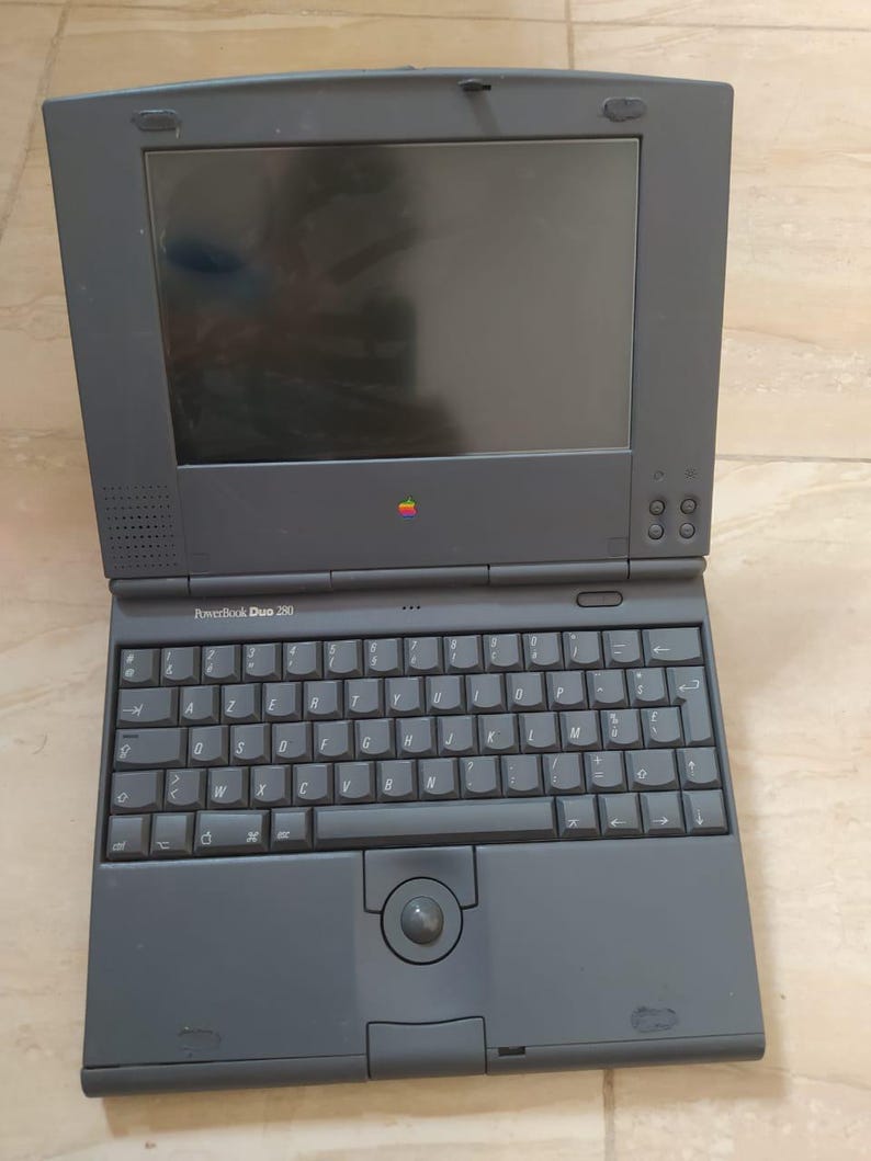 Vintage Apple Powerbook Duo 280 – for Parts or Repair – With Mini Dock ...