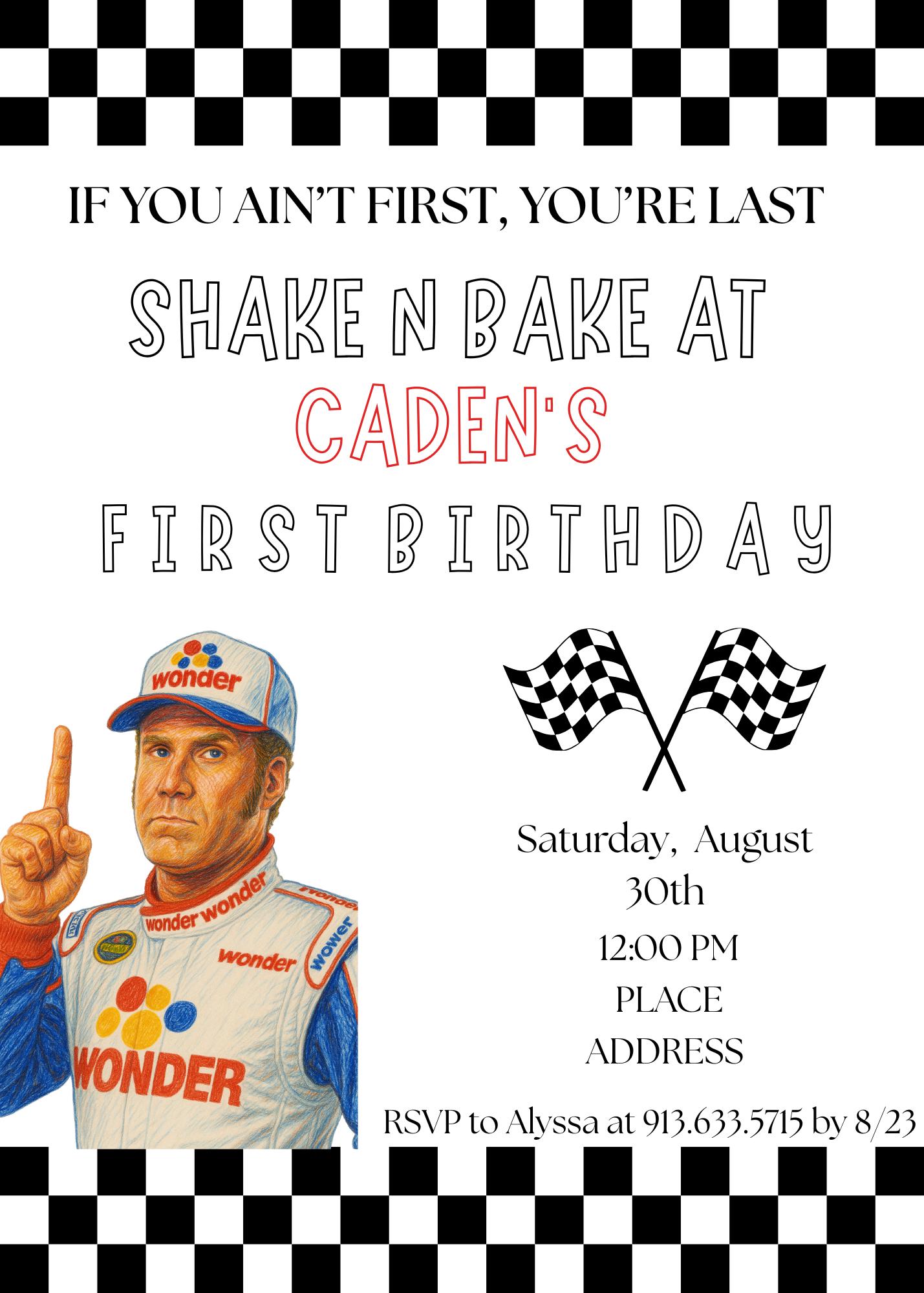 Ricky Bobby Verjaardagsmeme