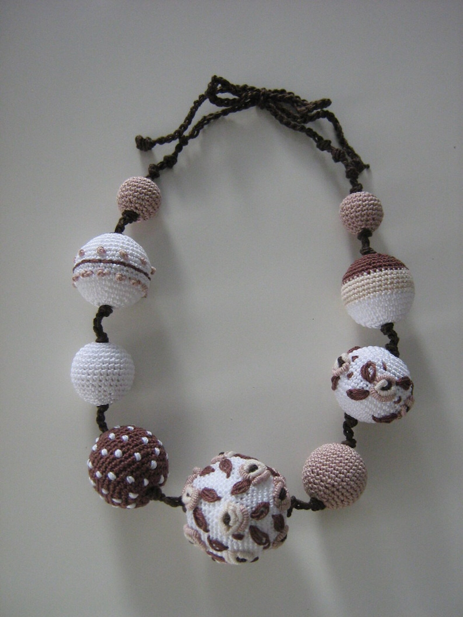 Crochet Necklace - Monami - Etsy