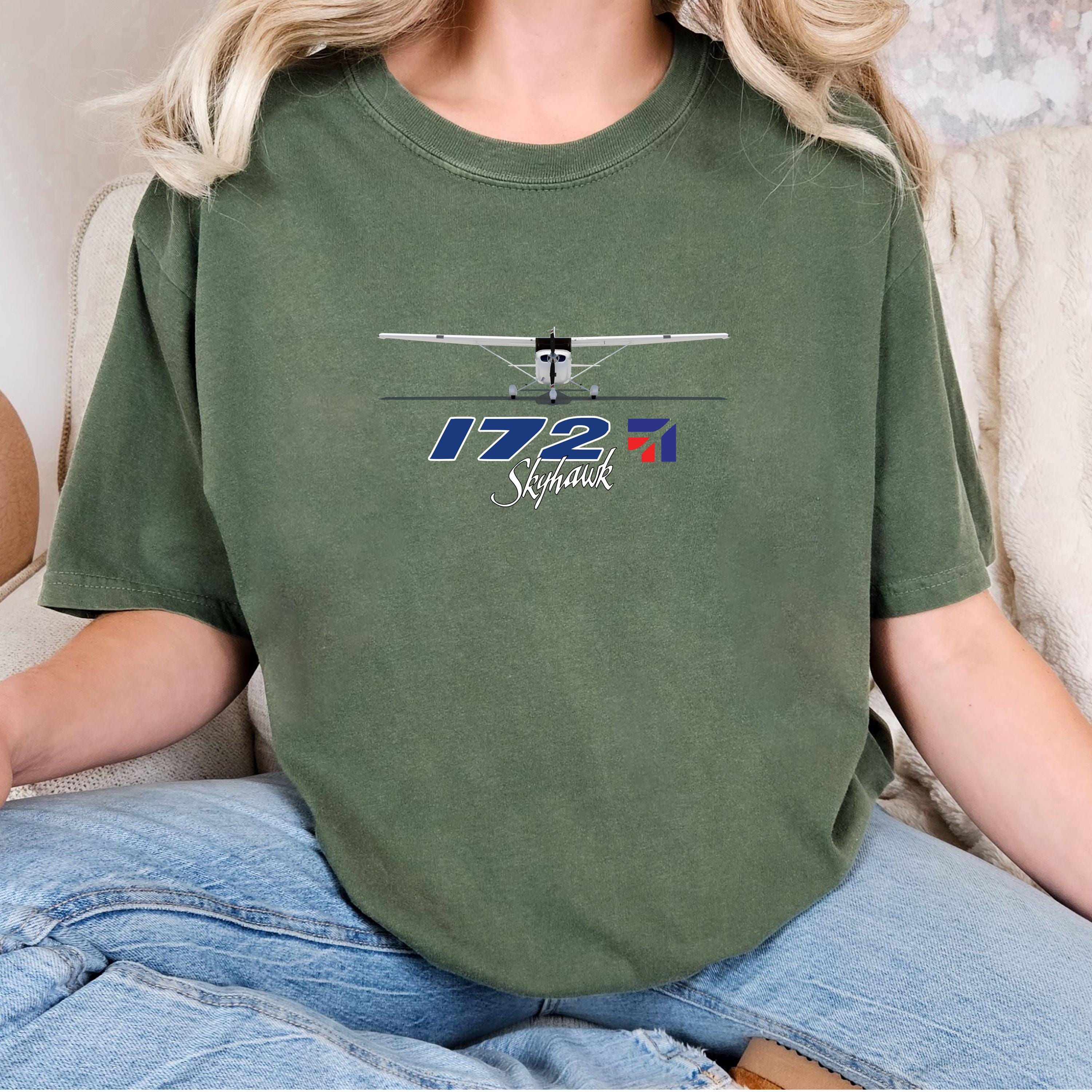 Cessna 172 Skyhawk Shirt, Aviation Apparel, Gift for Aircraft Mechanic ...