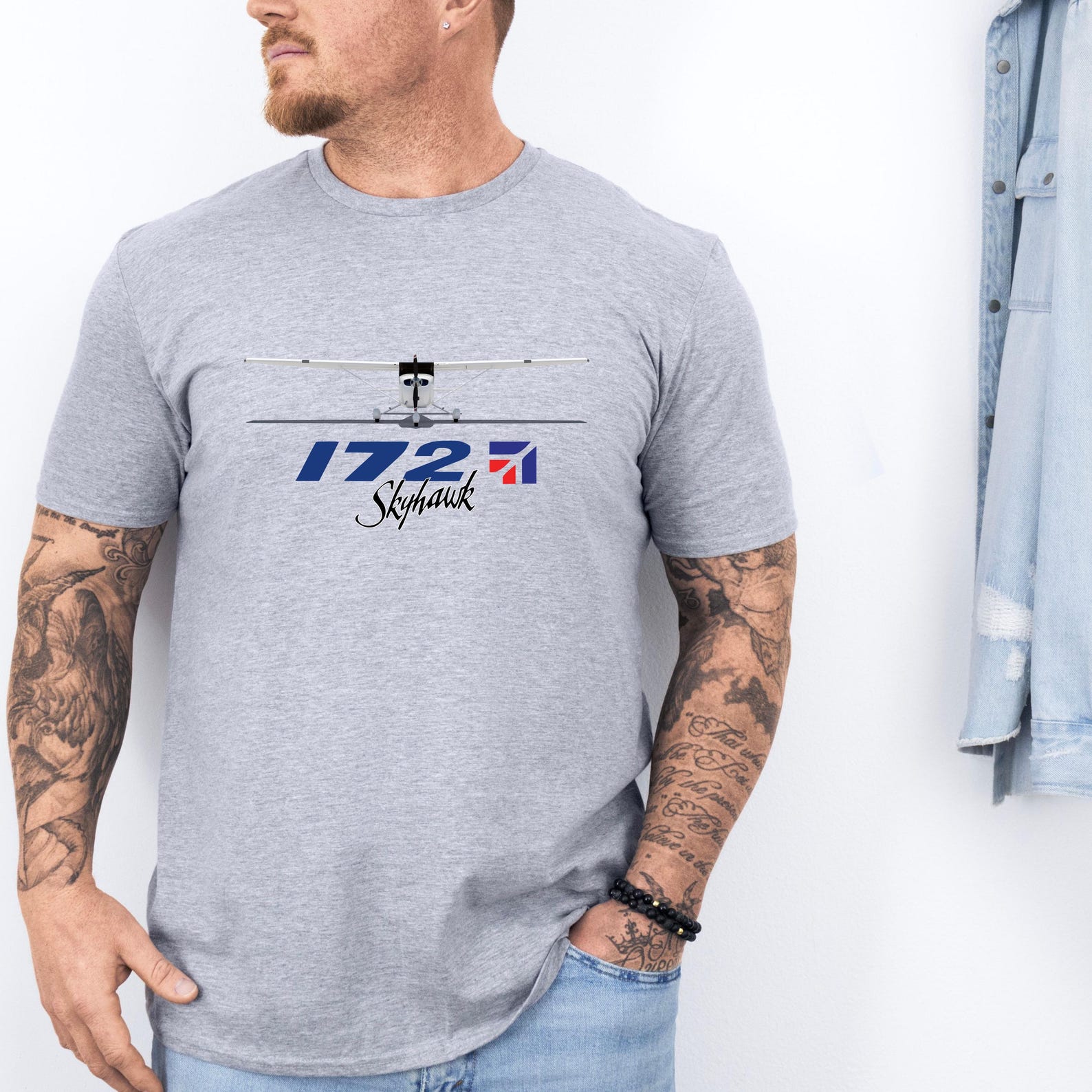 Cessna 172 Skyhawk Shirt, Aircraft Mechanic Tshirt, Pilot Gifts, Cessna ...