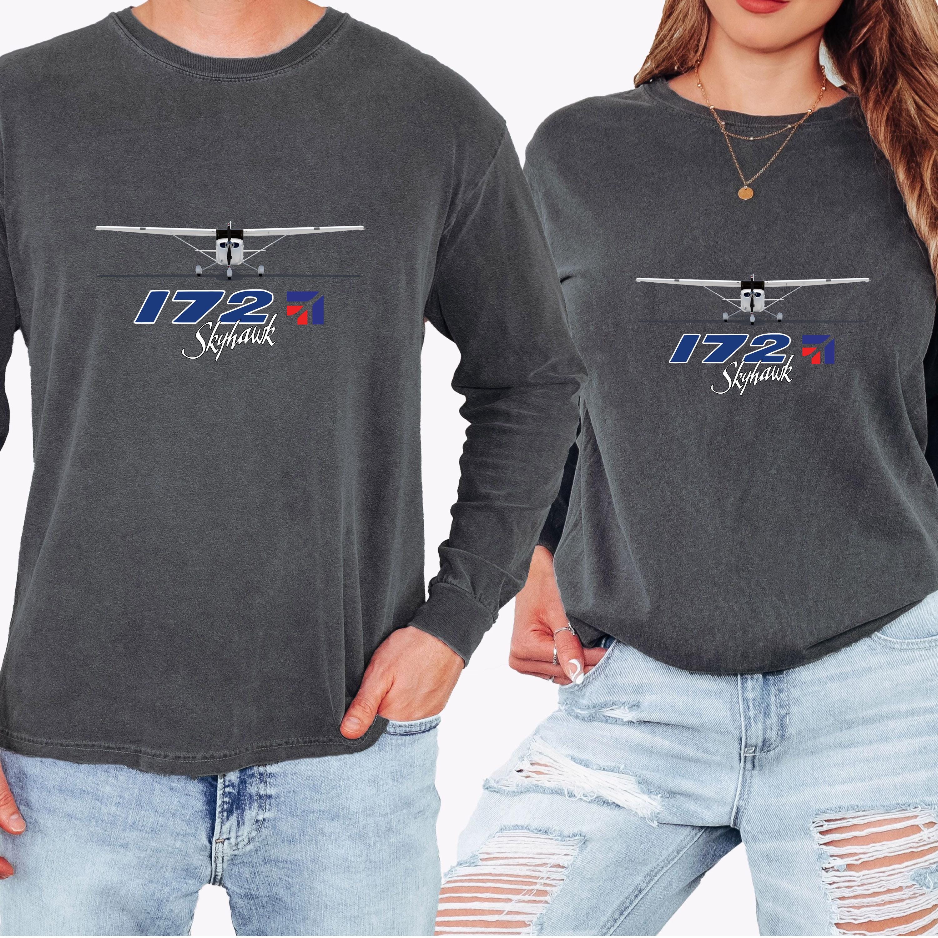 Cessna 172 Skyhawk Shirt, Aviation Apparel, Gift for Aircraft Mechanic ...