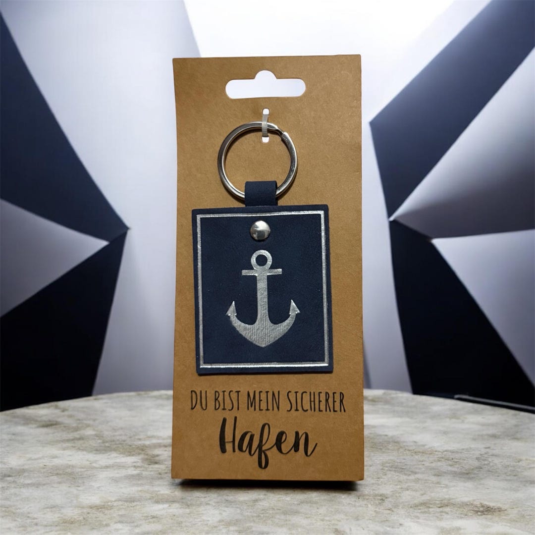 Keychain You Are My Safe Haven - Etsy