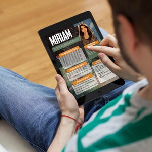 Miriam - the Sister Who Praised and Protested | Kids Bible Fact Sheet ...