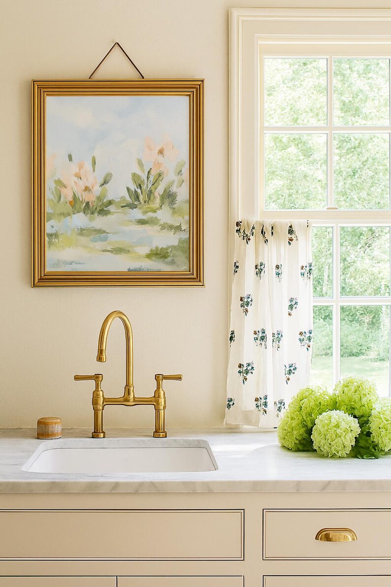 Modern Southern Floral Wall Art | Coastal Grandma Print ...
