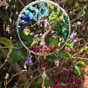 Suncatcher, Tree of Life, Remembrance Family Tree, Family Tree Made ...