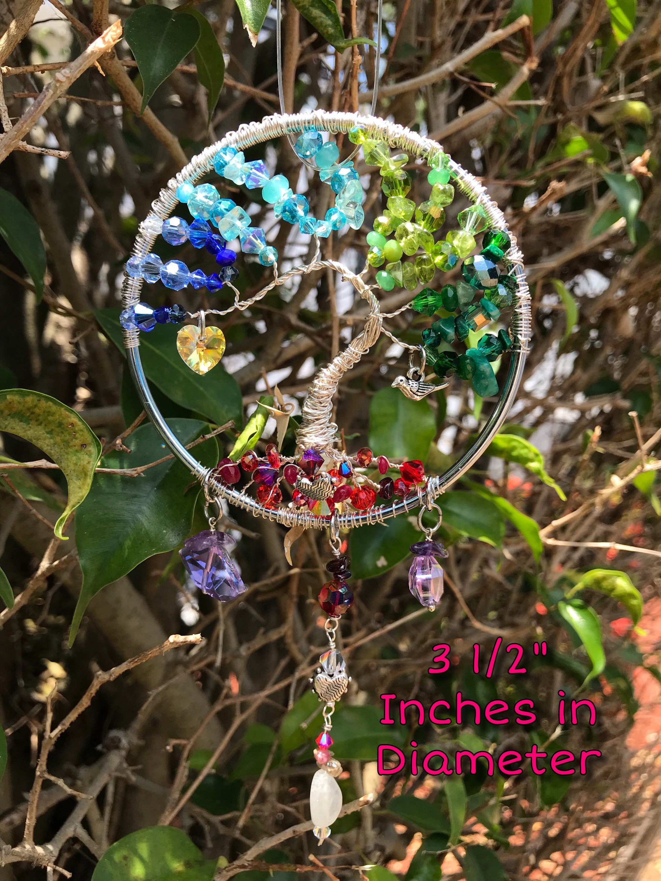 Suncatcher, Tree of Life, Remembrance Family Tree, Family Tree Made ...