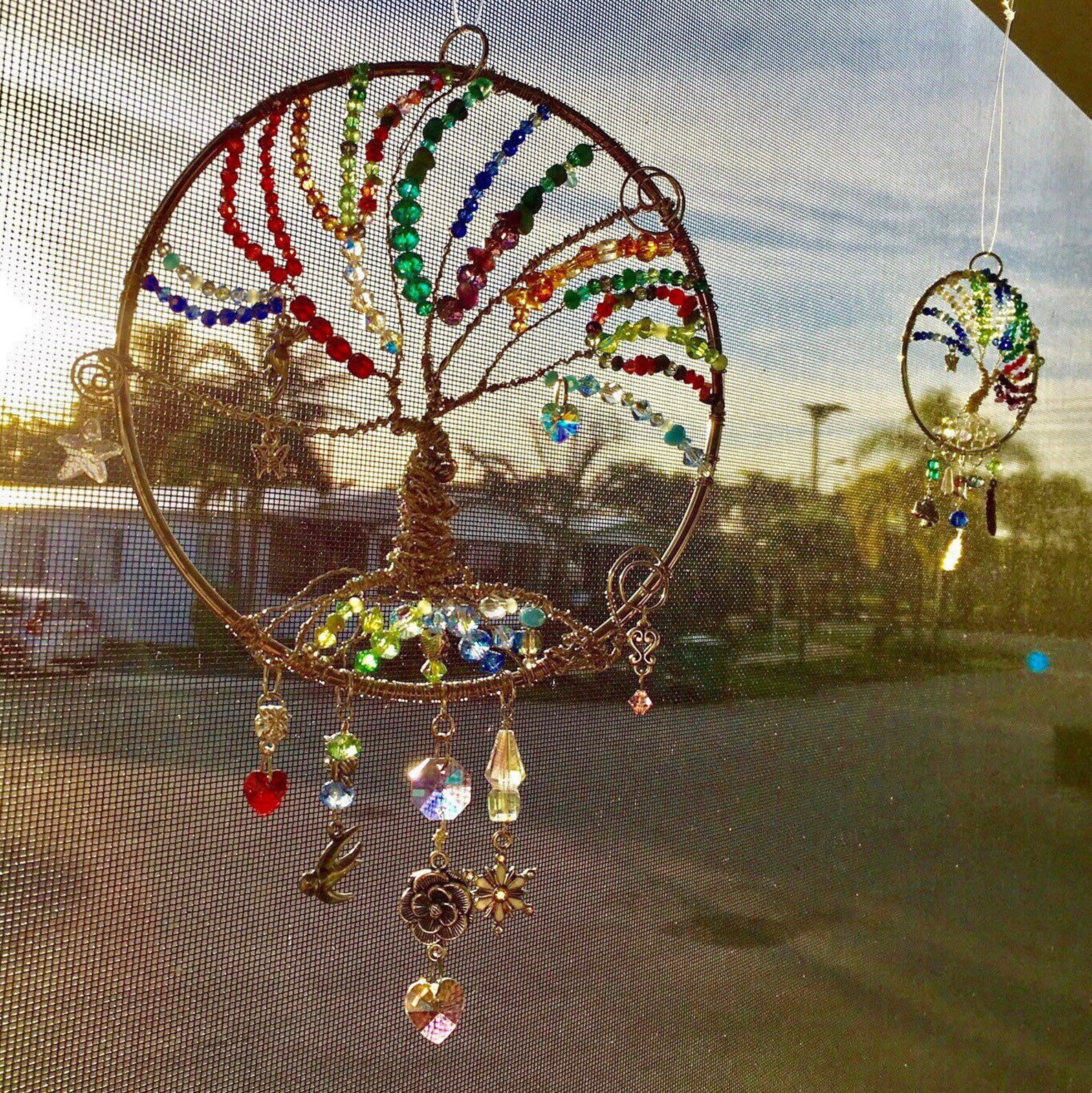 Suncatcher, Tree of Life, Family Tree of Life, Custom Birthstones ...