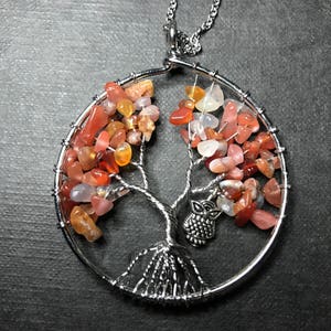 Tree of Life Rainbow Colors Gem Stones, Family Tree, Jewelry, Rainbow ...