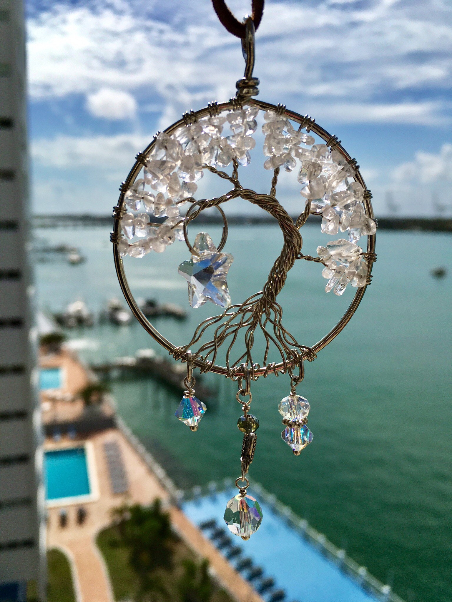 Suncatcher, or Pendant Family Tree of Life, Custom Made With ...