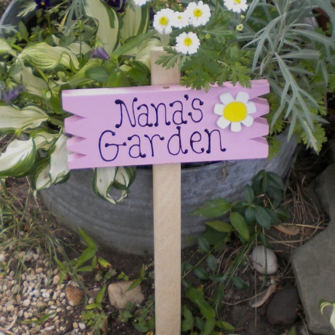 Small Yard Sign 39 Nana's Garden - Etsy