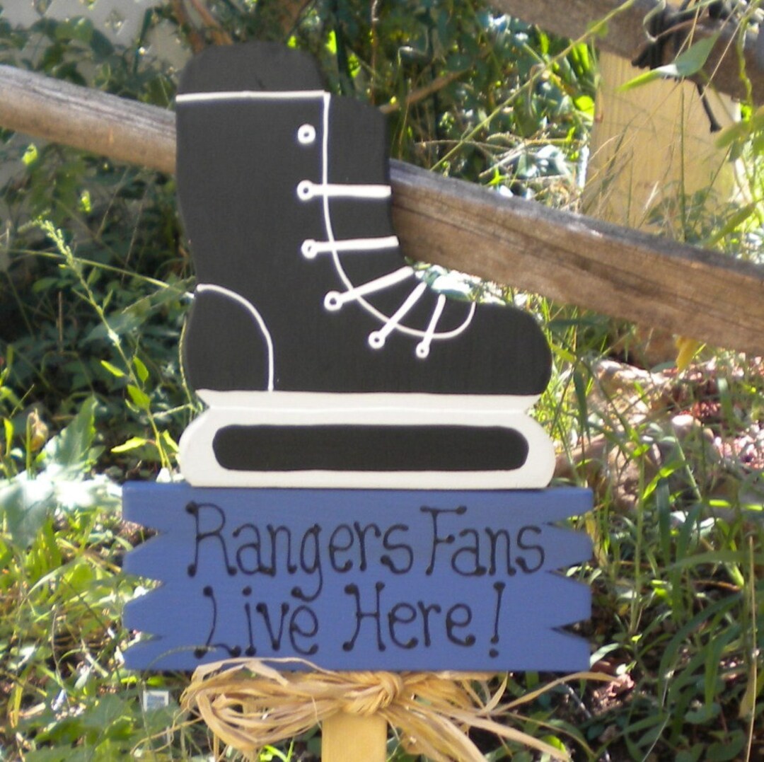 Yard Sign 135 Rangers Fans Live Here - Etsy