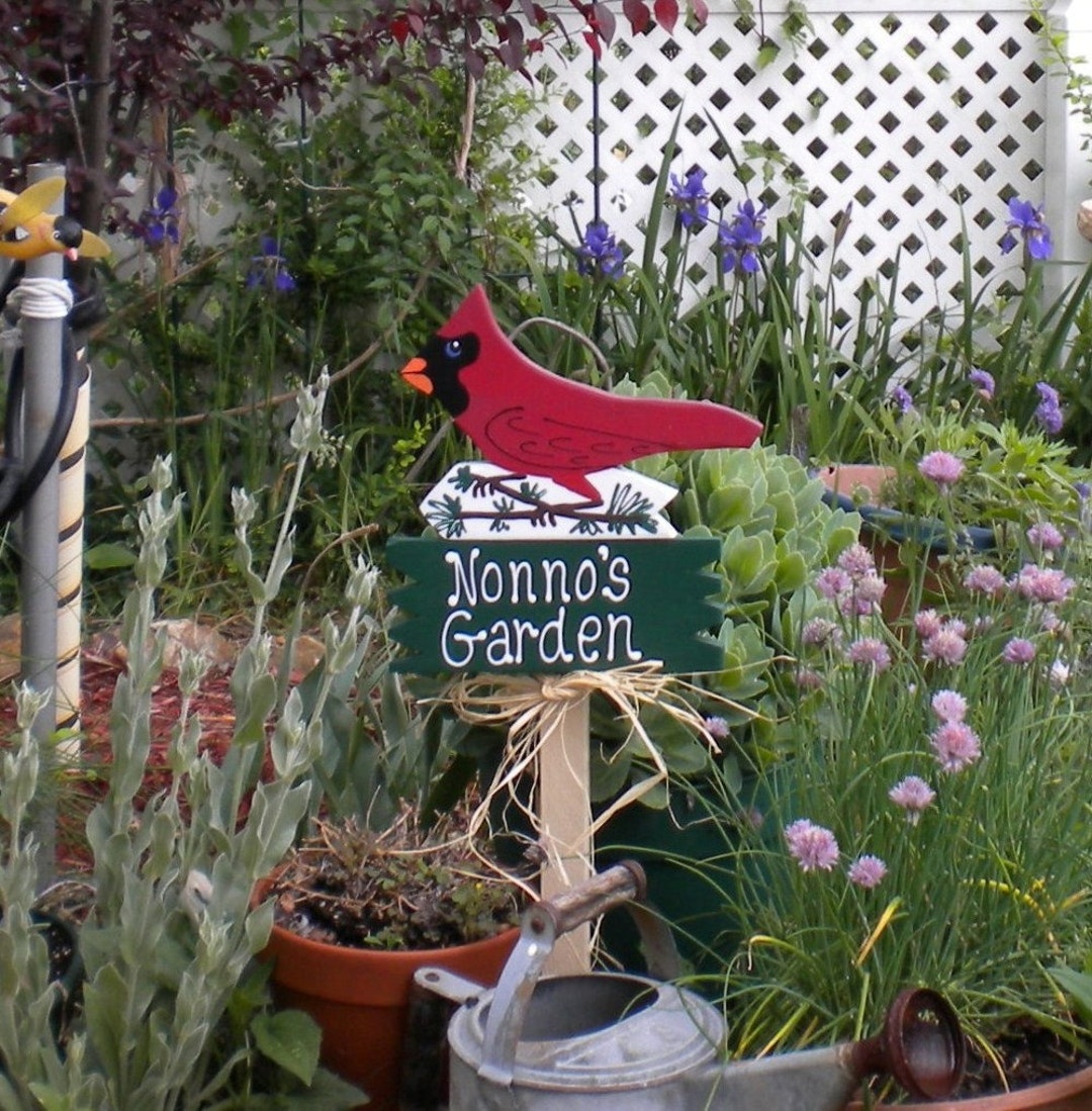 Yard Sign 70 - Nonno's Garden - Etsy