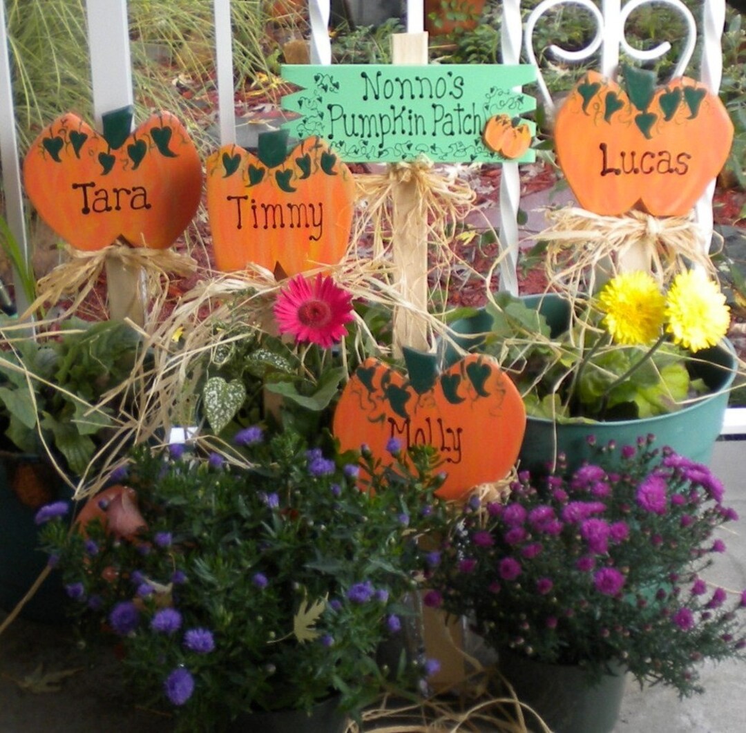 Small Yard Sign 106 Nonno's Pumpkin Patch - Etsy