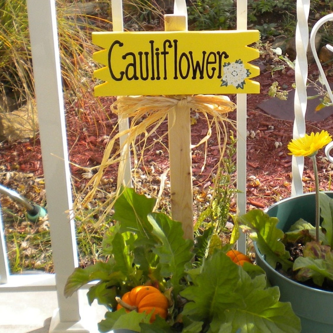 Small Yard Sign 20 Herb Garden | Etsy