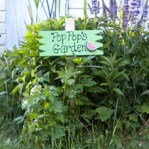 Small Yard Sign 9 Nana's Garden - Etsy