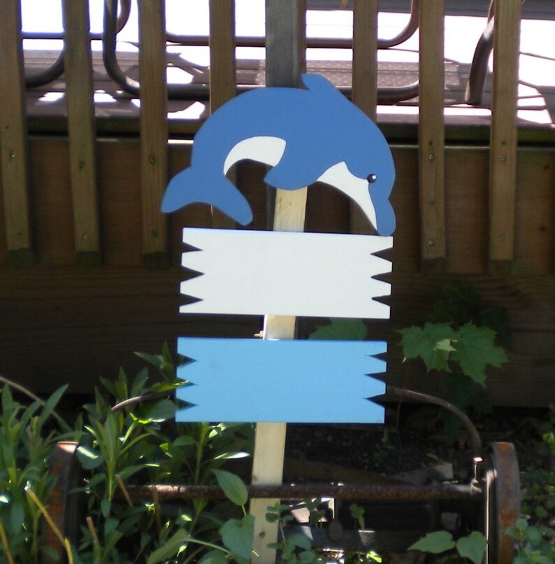 Yard Sign 73 No Diving Dolphin - Etsy