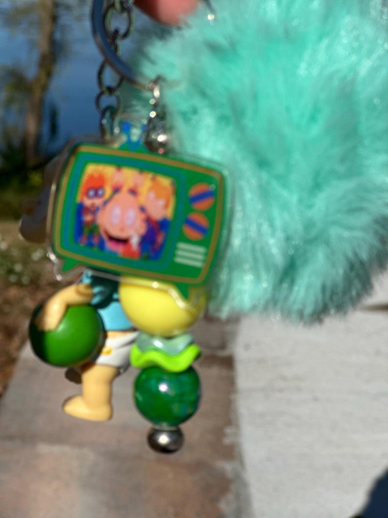 90s Cartoon Baby–inspired Bag Charm or Keychain - Etsy UK