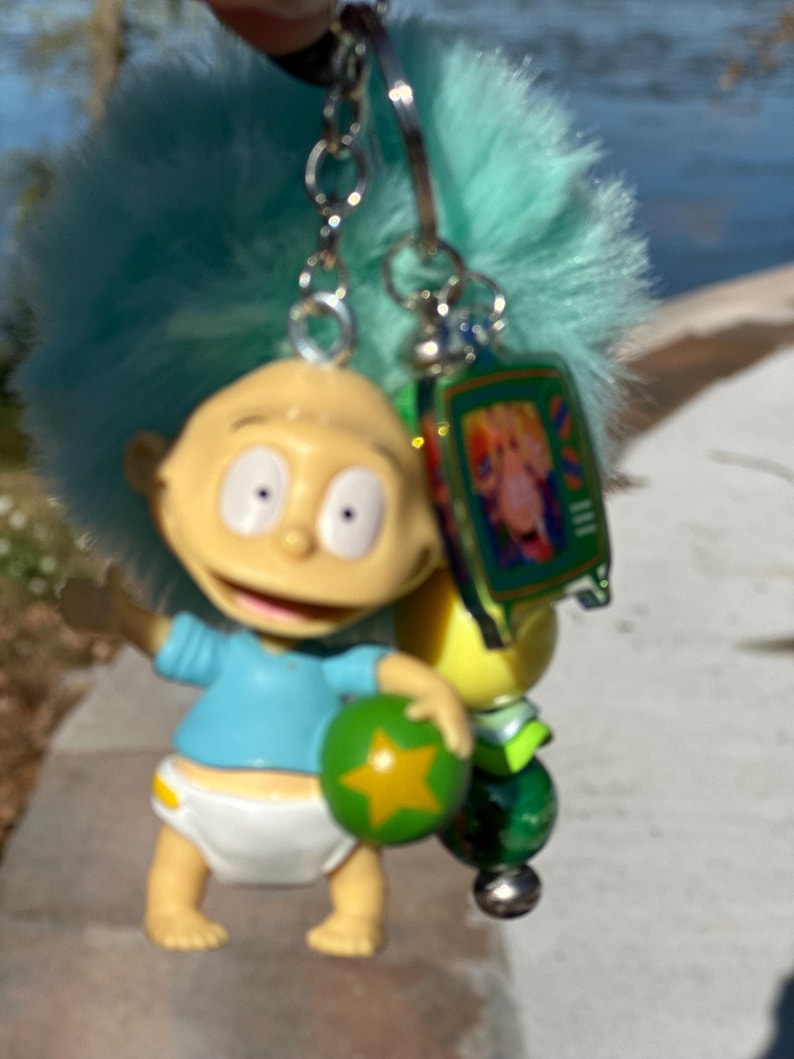 90s Cartoon Baby–inspired Bag Charm or Keychain - Etsy UK