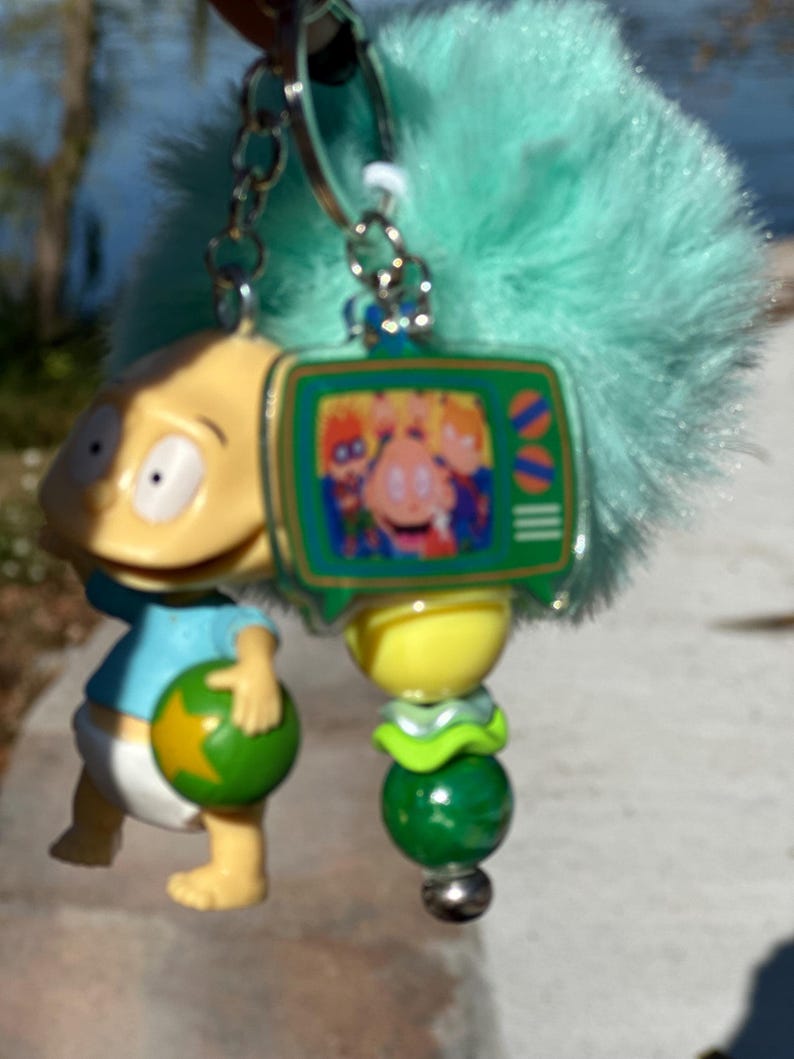 90s Cartoon Baby–inspired Bag Charm or Keychain - Etsy UK