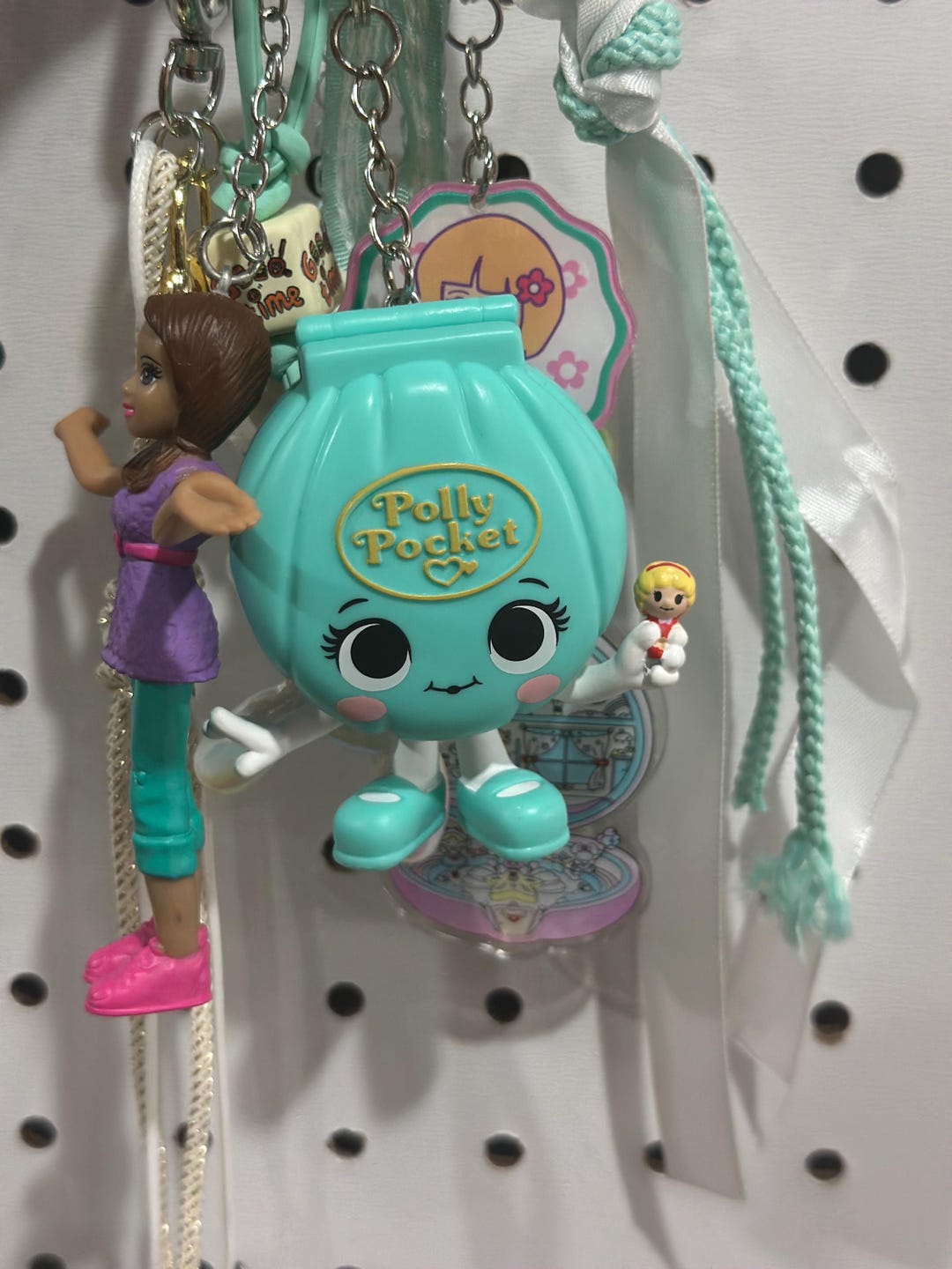 Chunky Bag Charm With Matching Charms and Acrylics. - Etsy