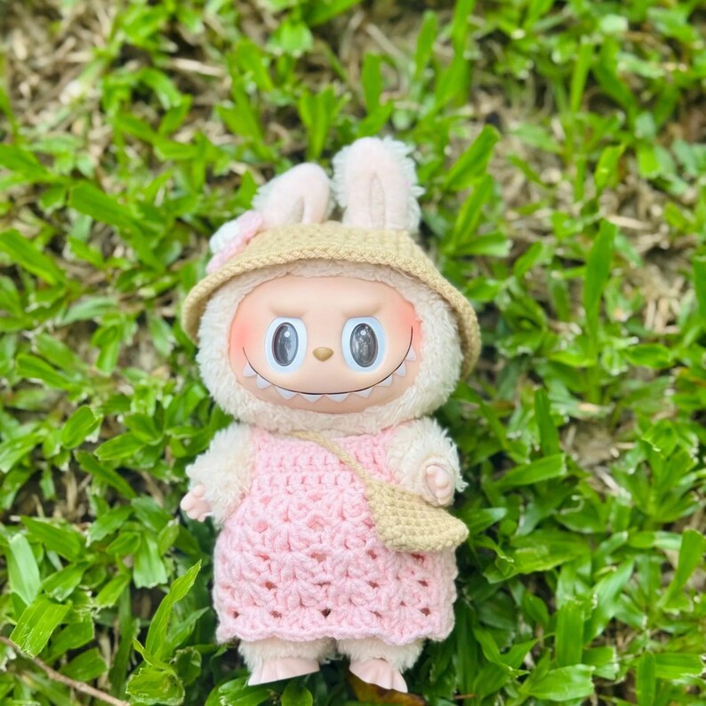 Four Sets of Labubu Clothing Set Pattern-labubu Cute Clothing Set ...